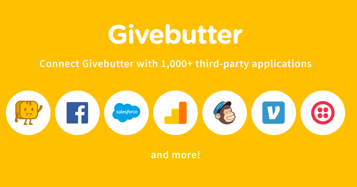 Third-Party Integrations | Givebutter